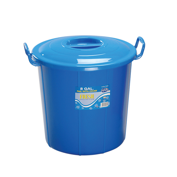 E-355 8 Gallon Pail With Cover - Plastic Products Supplier Penang ...